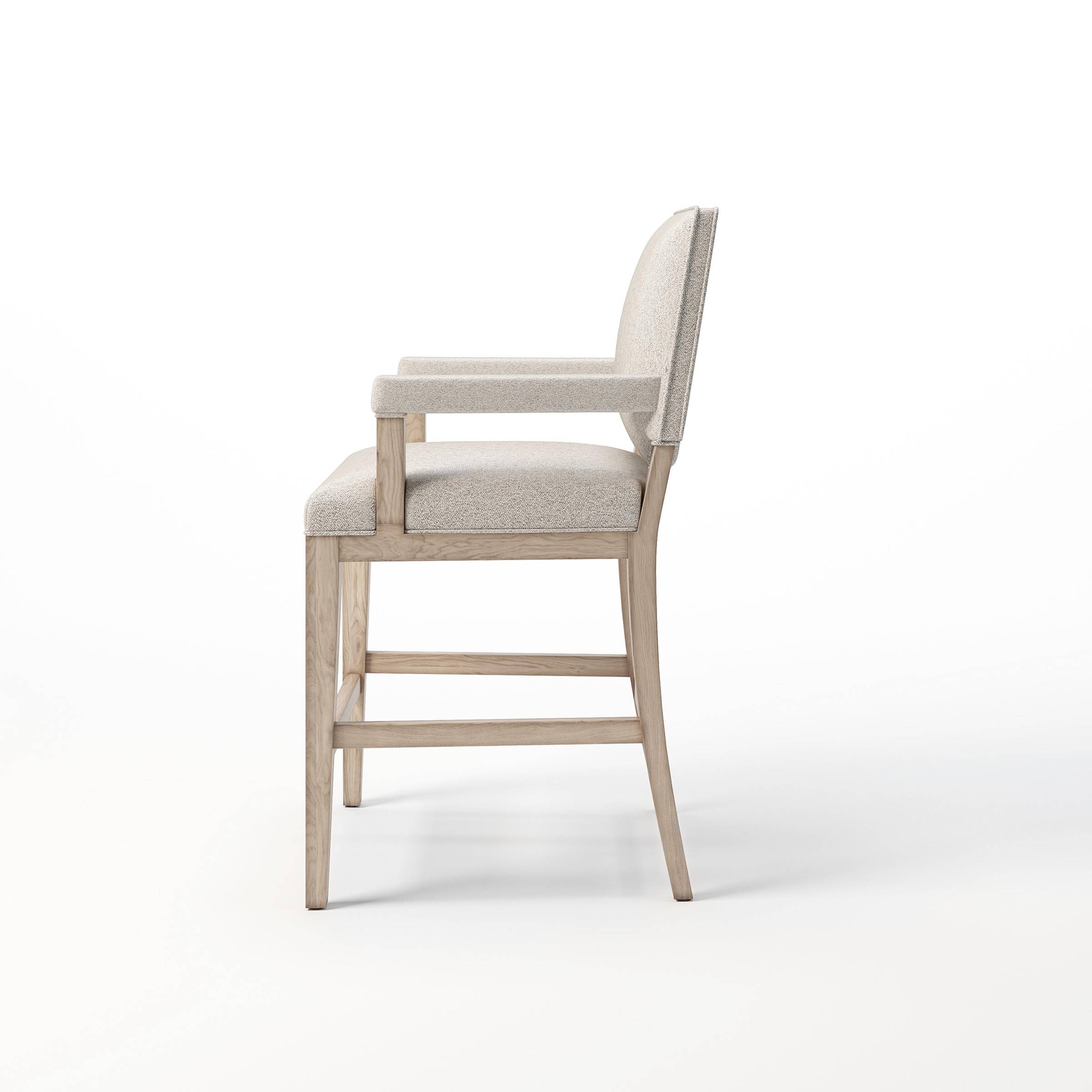Sutton Barstool with Arms | Kreiss