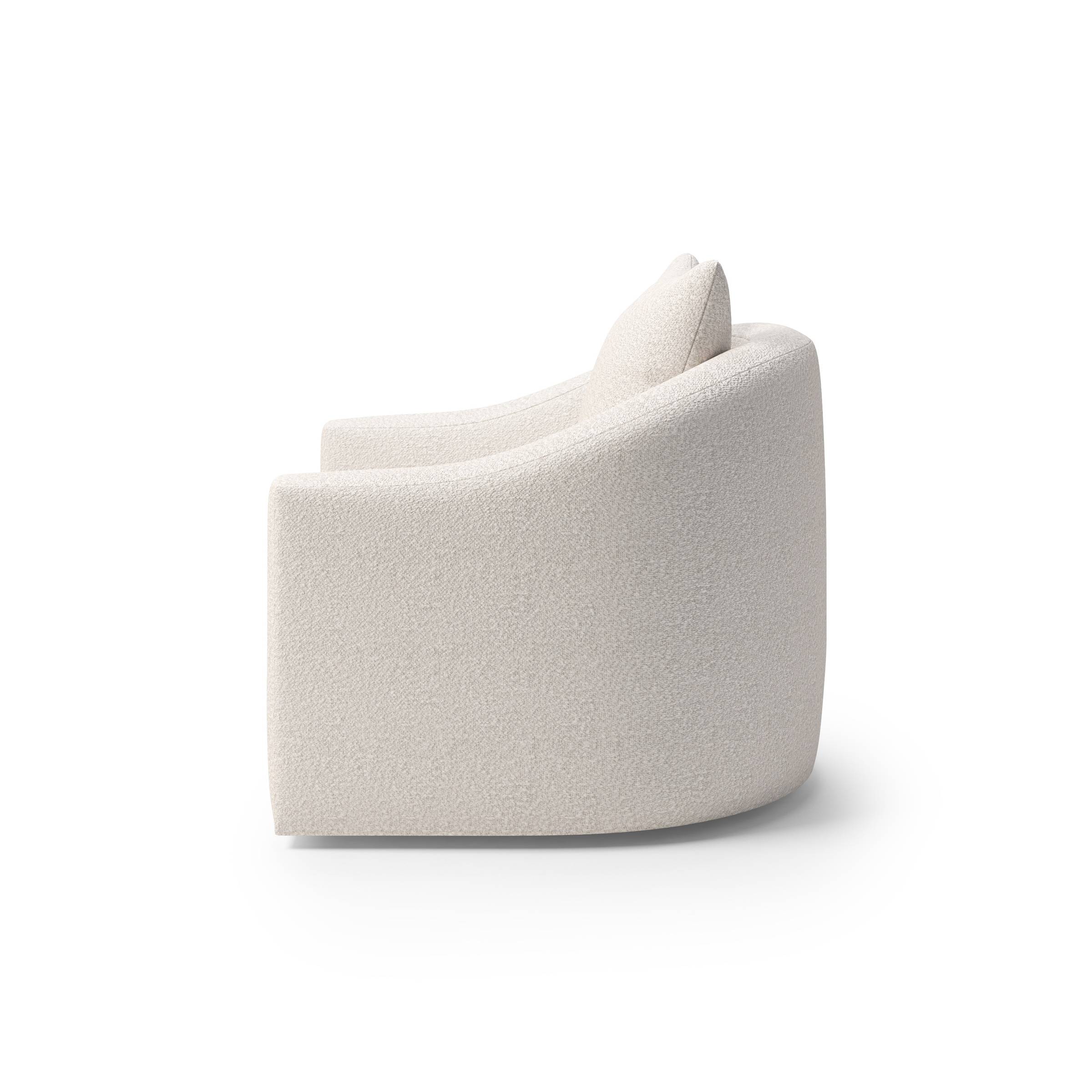 Mambo Fully Upholstered Swivel Lounge Chair | Kreiss